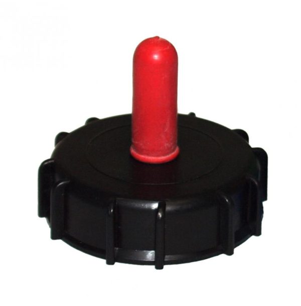 Lamb Teat Feeder through Screw Cap - Polymaster