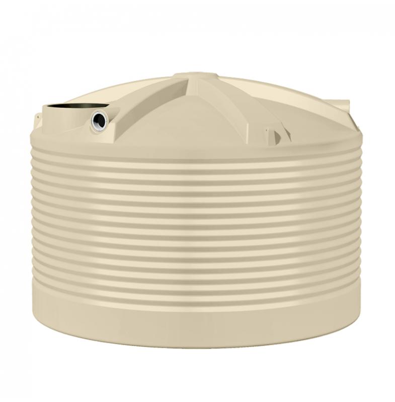Low Profile Water Tank | 4500L Round Rainwater Tank