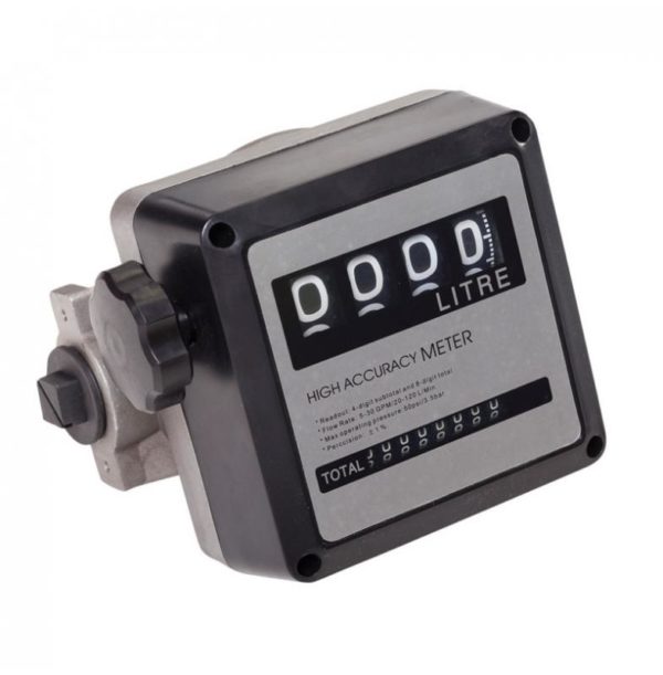 4-Digit Mechanical Diesel Storage Meter - Polymaster