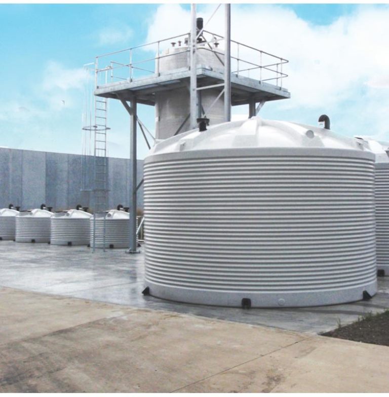 600 Litre Round Chemical Process Tank - Polymaster