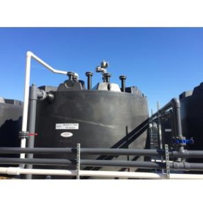 50,000 Litre Round Chemical Process Tank - Polymaster