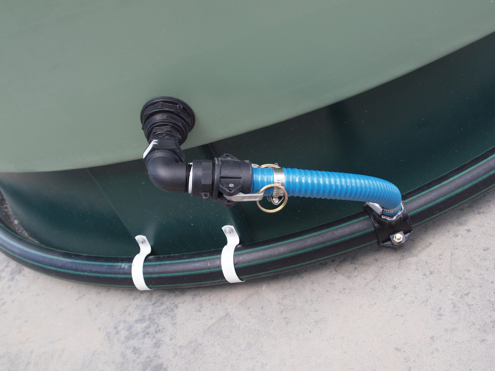 9,000 Ltr Fertigation Tank Plus Base & Venturi Fitout