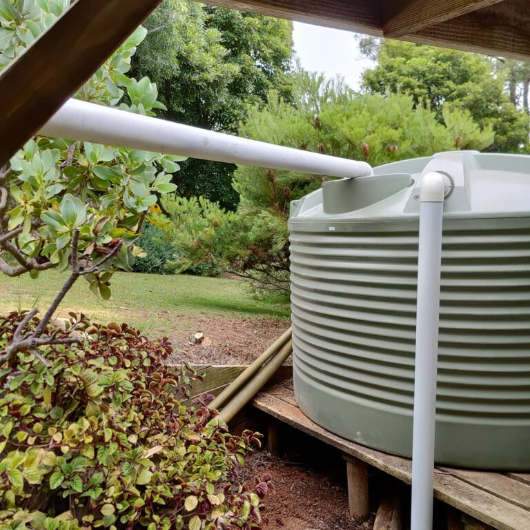 Low Profile Water Tank | 4500L Round Rainwater Tank | Polymaster