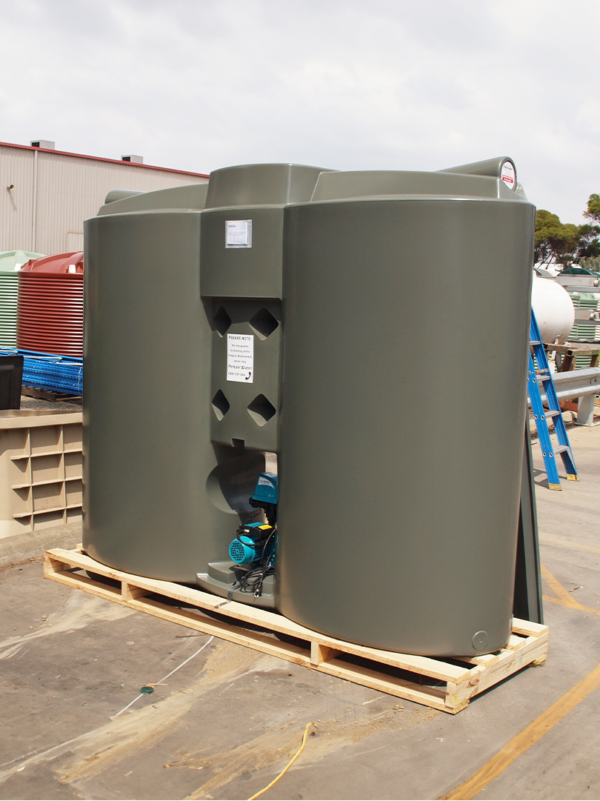 3000L Slimline Water Tank | PolyChoice | Polymaster