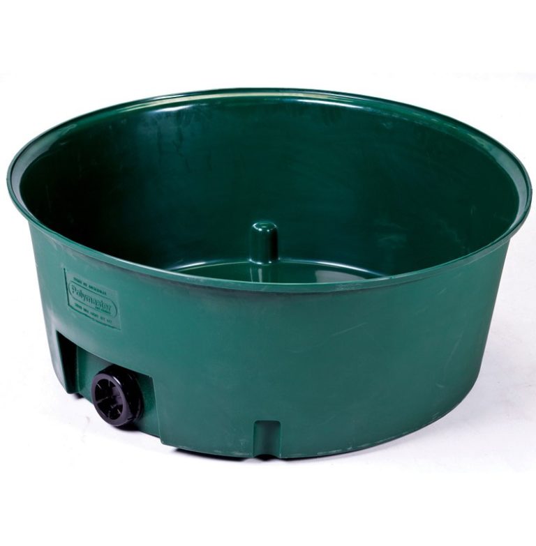 500 Litre PT10W Round Water Trough - Polymaster