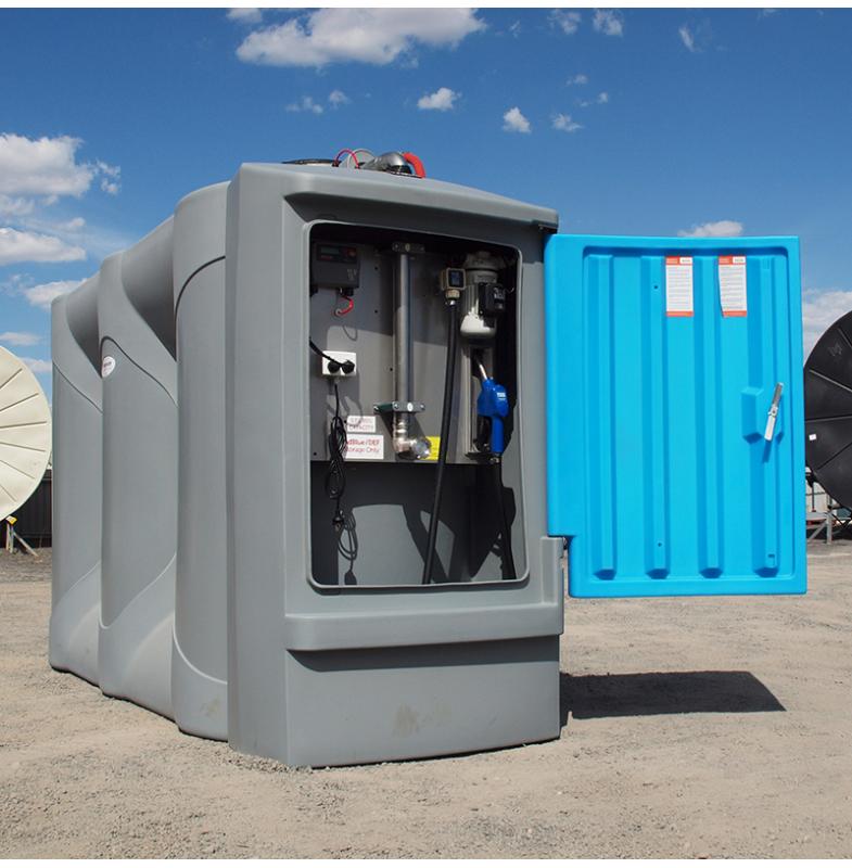 AdBlue® Bulk Storage Slimline Tank 5,000ltr - Cabinet - Polymaster