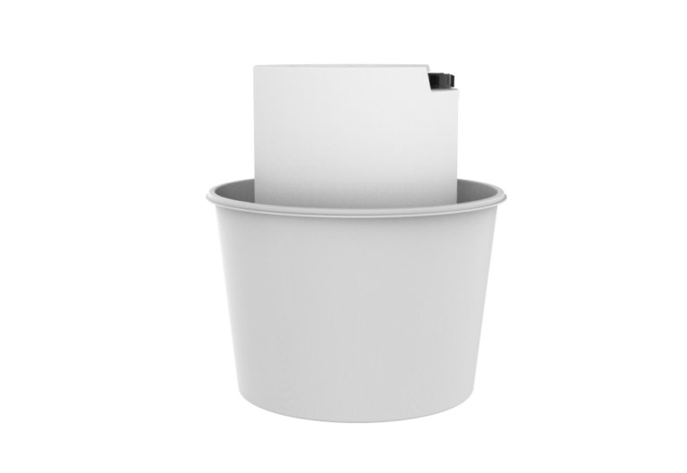 210L Chemical Dosing Tank Closed Head Drum Plus Bund - Polymaster