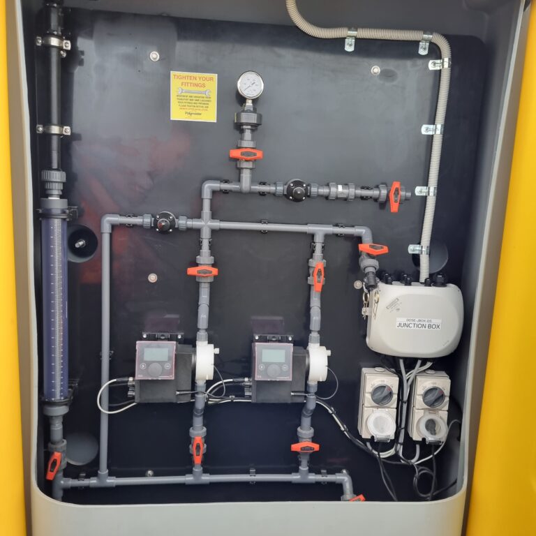 110 Litre Chemical Dosing Skid - Polymaster