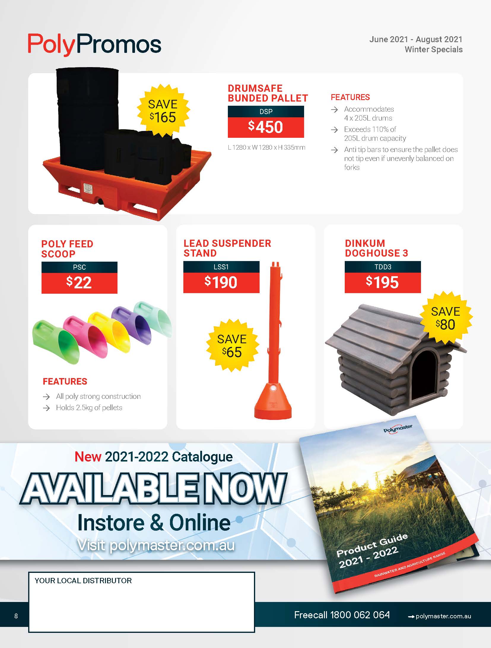 Polymaster Water Tank Specials | PolyPromos | Polymaster
