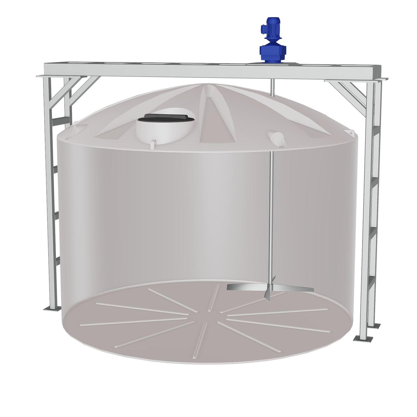 Tank Agitator & Frames 22,500ltr - Polymaster