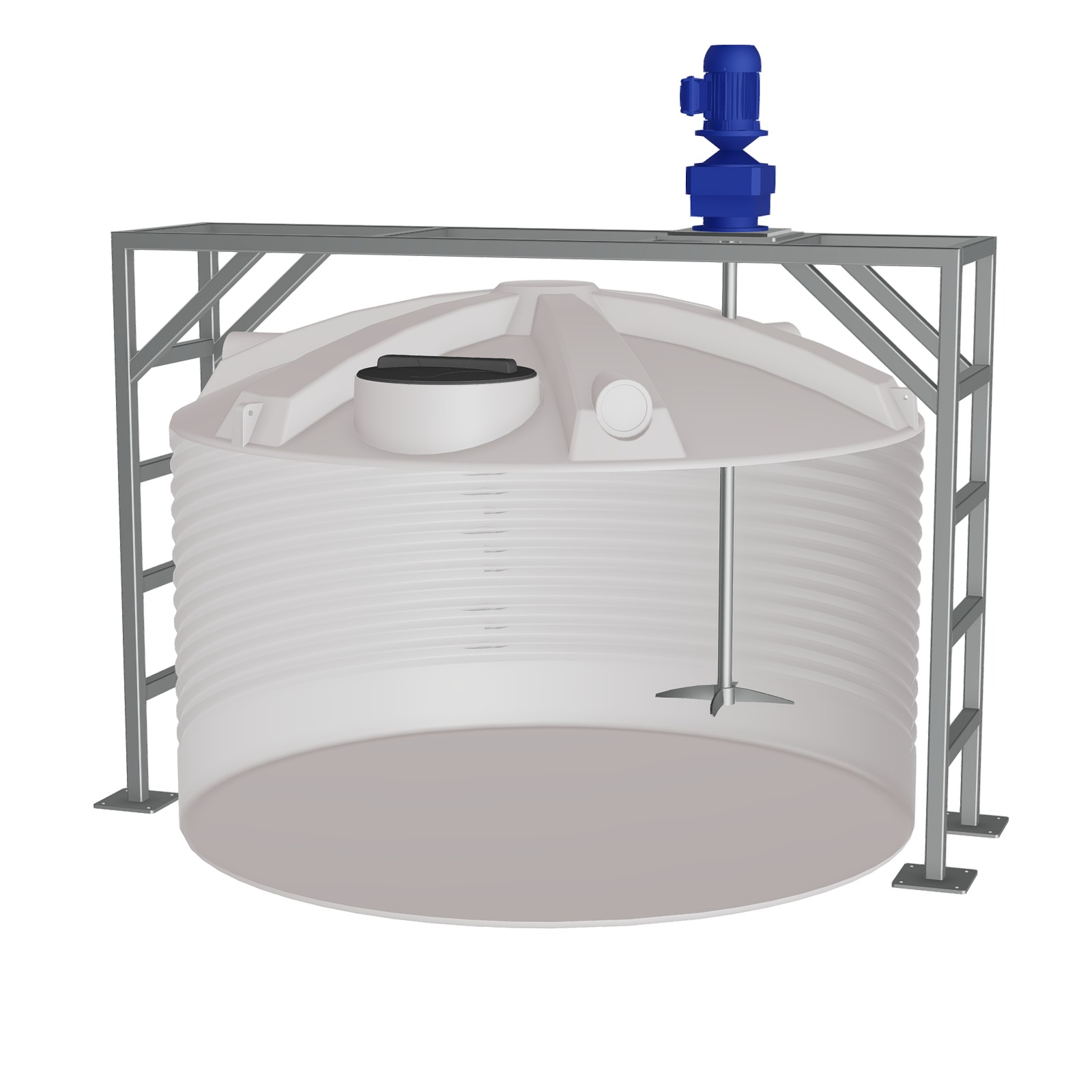 Tank Agitator & Frames 4,500ltr Low Profile - Polymaster