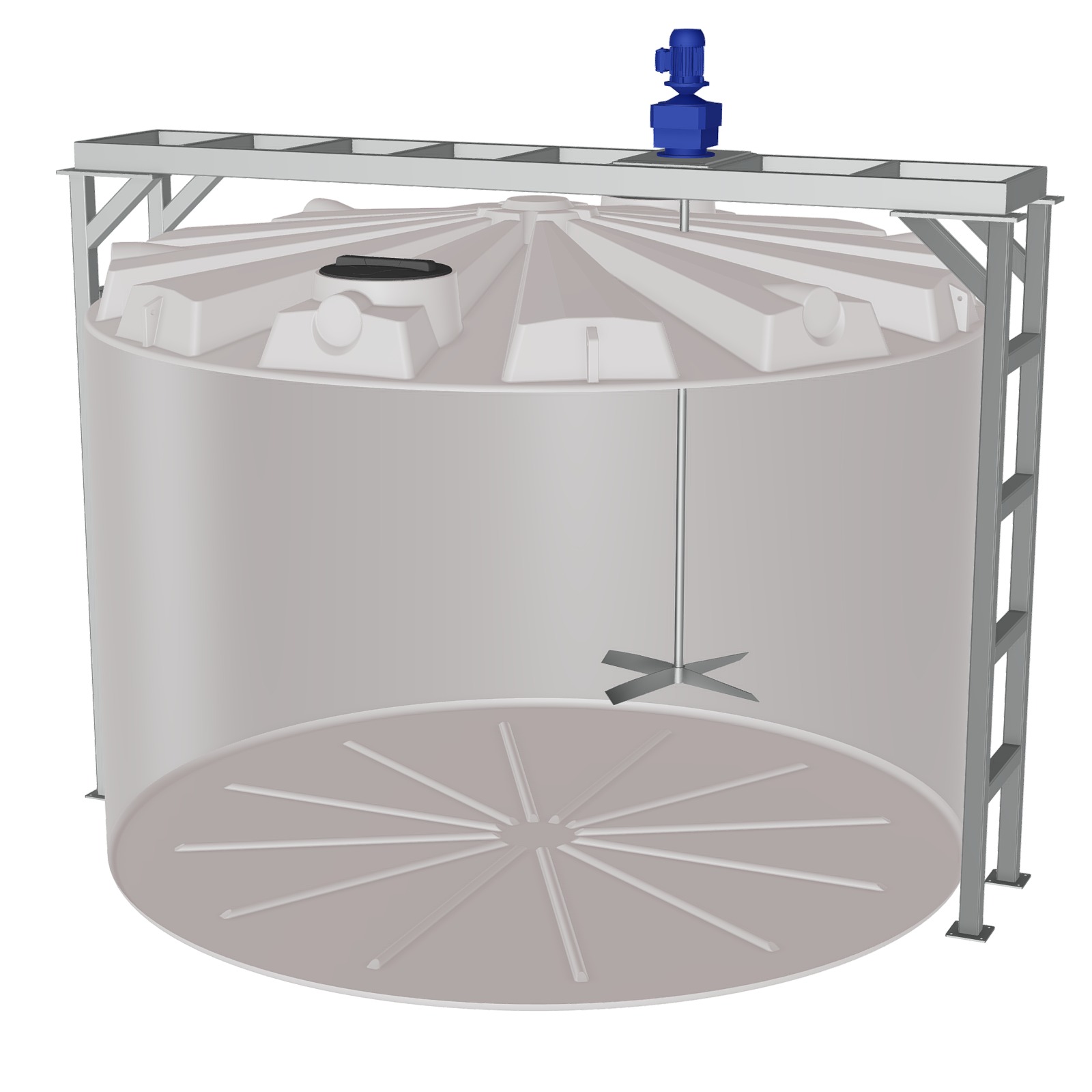 Tank Agitator & Frames 50KL - Polymaster