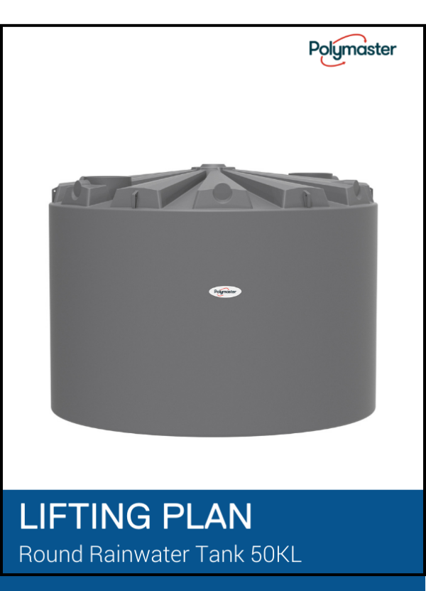 50000L Water Tank | Round Rainwater Tanks | Polymaster