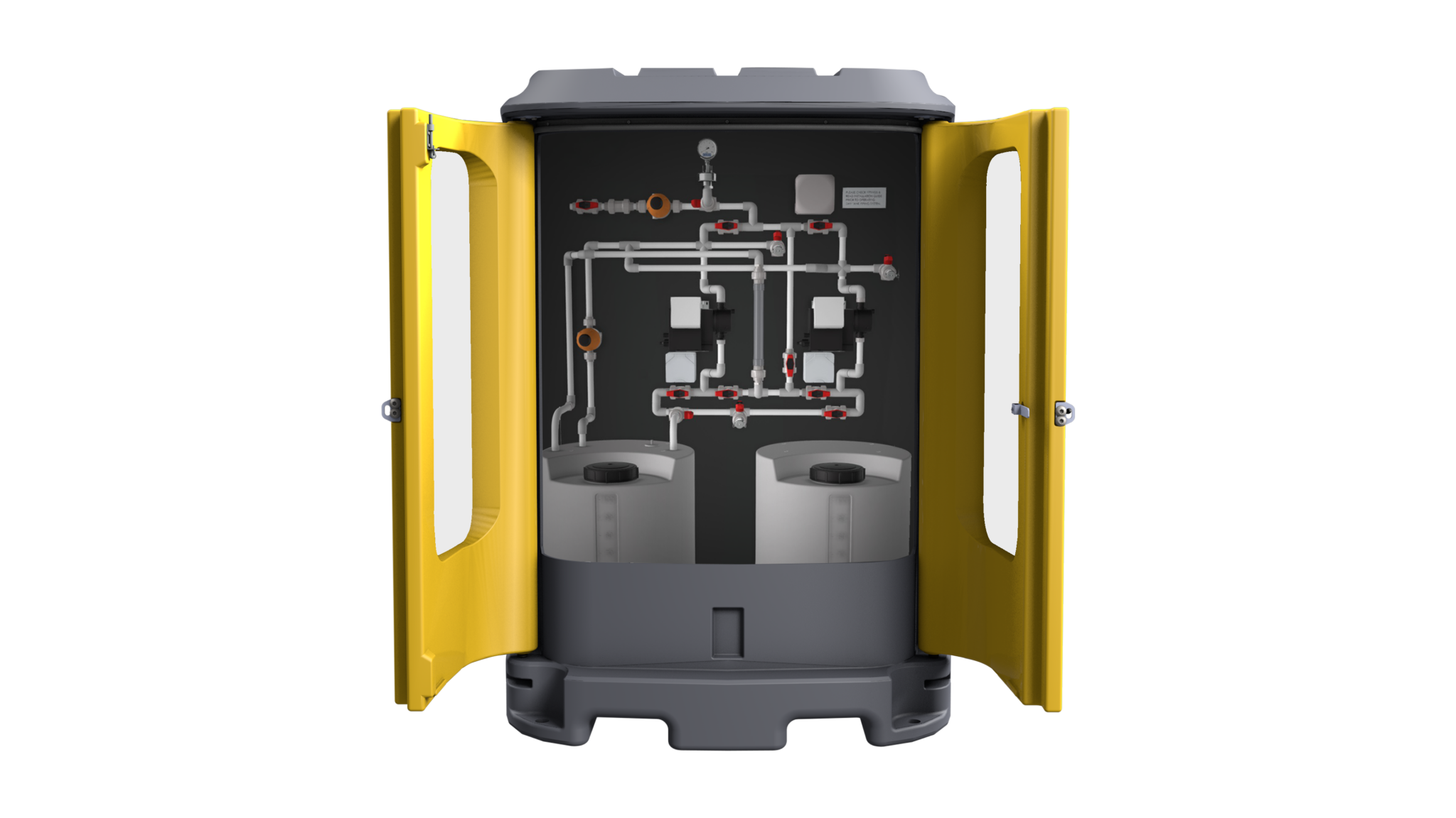 110 Litre Chemical Dosing Skid - Polymaster