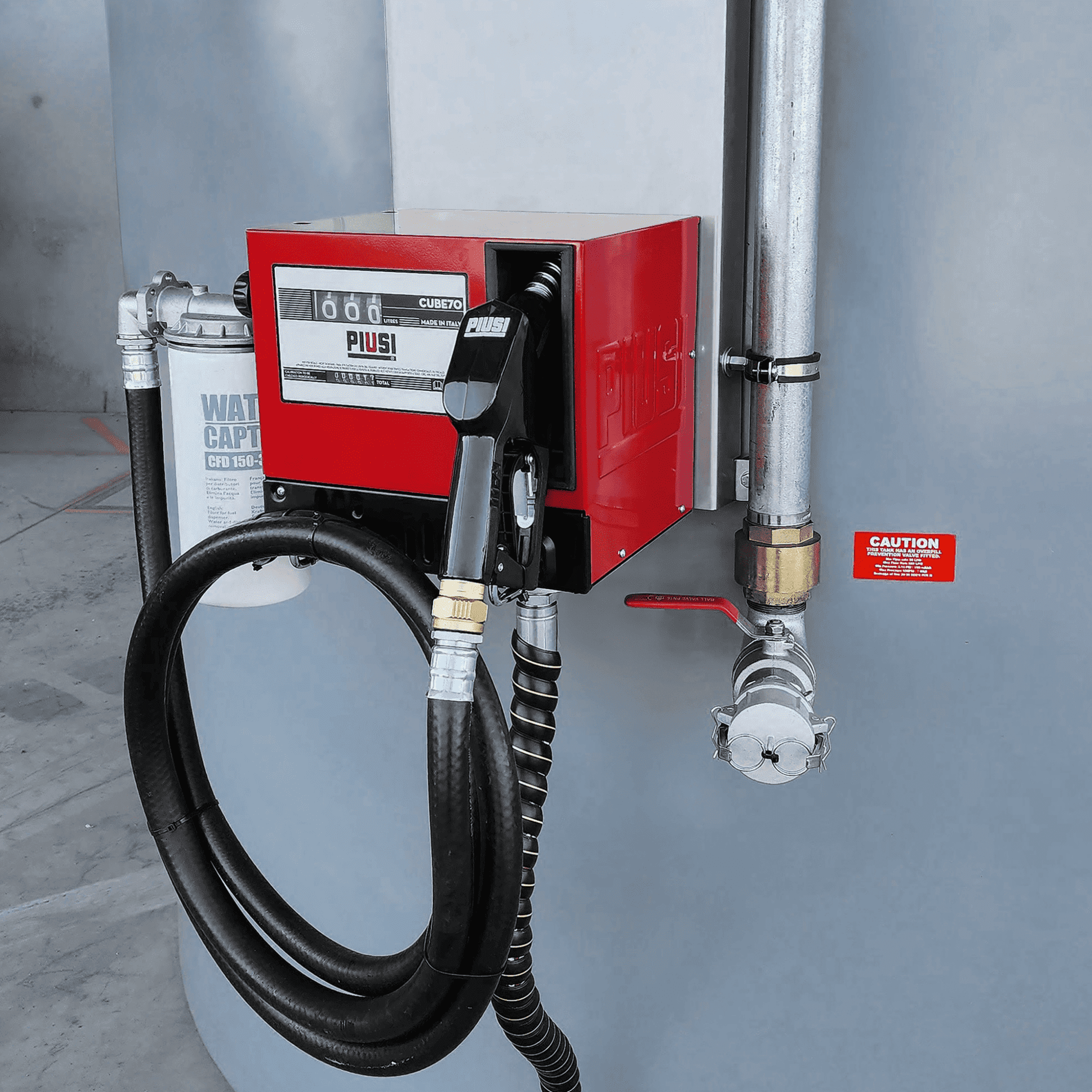 10,000 Litre Bulk Diesel Storage Tank + Dispenser - Polymaster