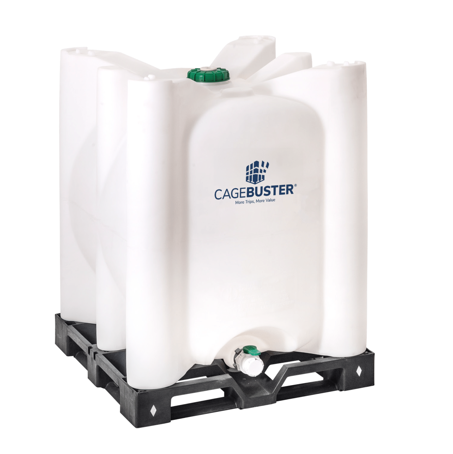 IBC Tanks | 1000-1500L Enclosed IBC Bund | Polymaster