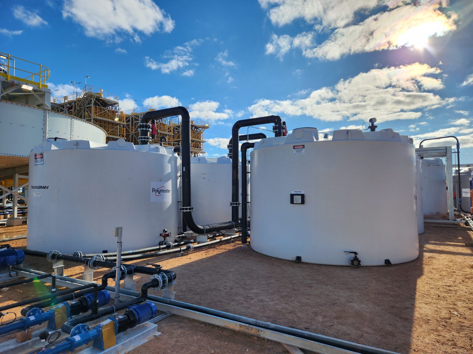 Tanks for Mining Industry - Polymaster